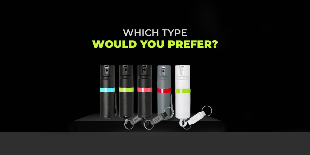 Different Types Of Pepper Spray's Unique Features – POM Industries