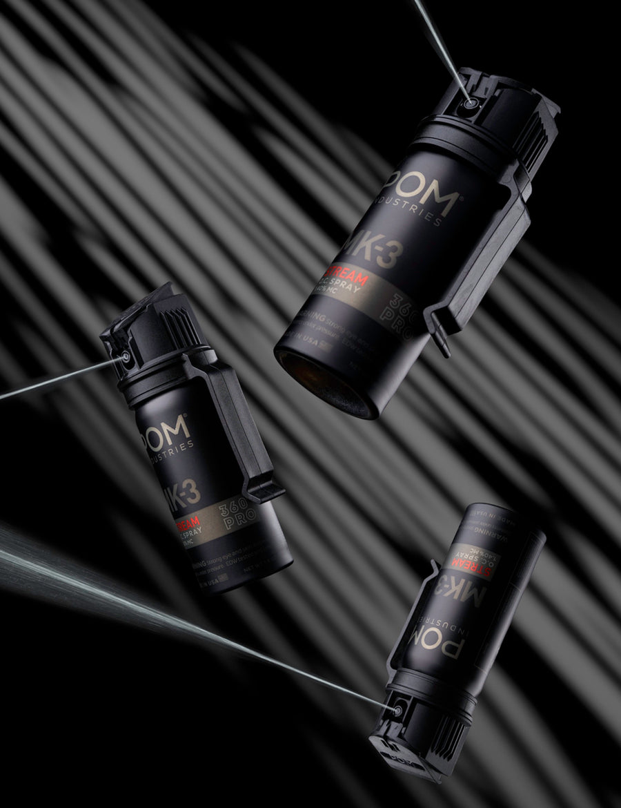 POM MK3 Stream Pepper Spray - 2oz Formula – POM Industries