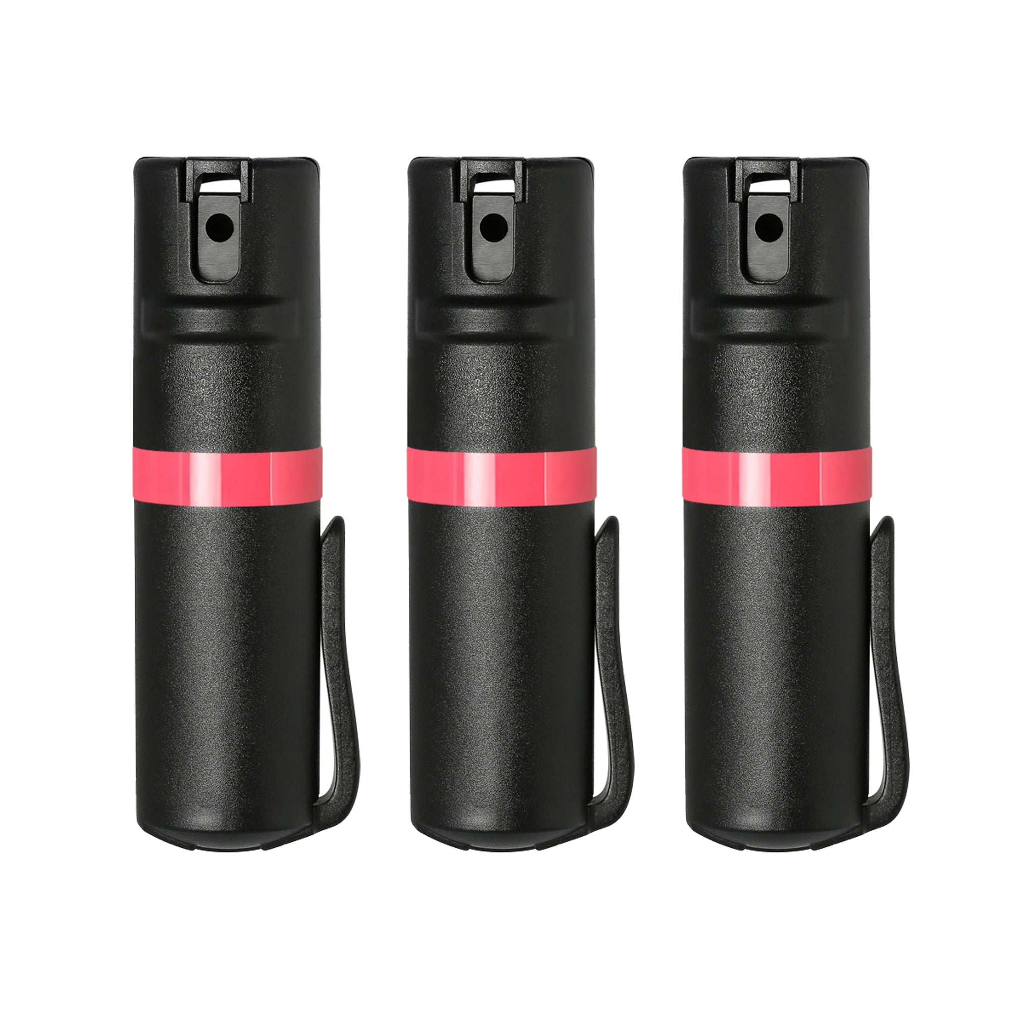 POM Black Clip 3-Pack - Black + Coral – POM Industries